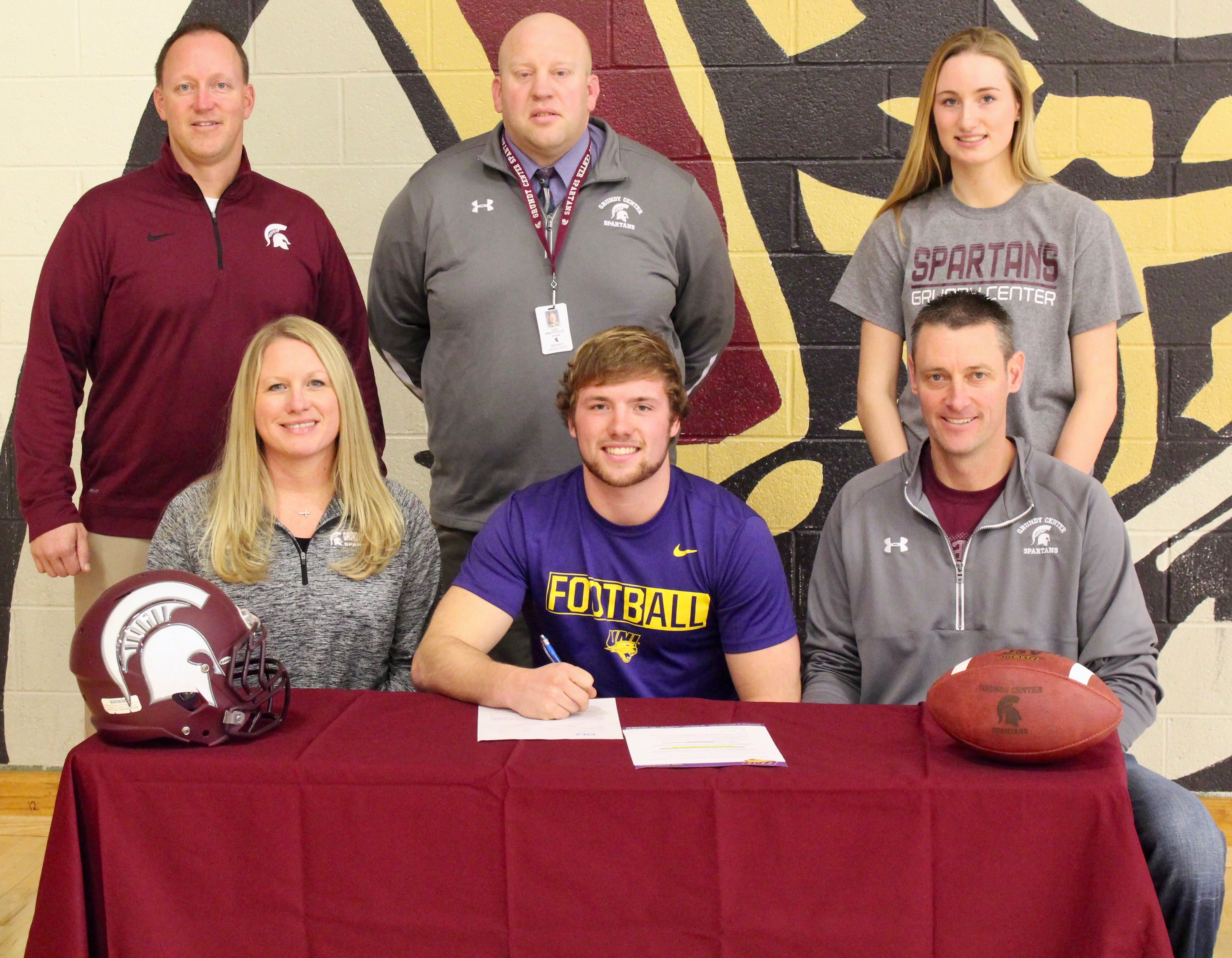 Flater commits to UNI football | The Grundy Register