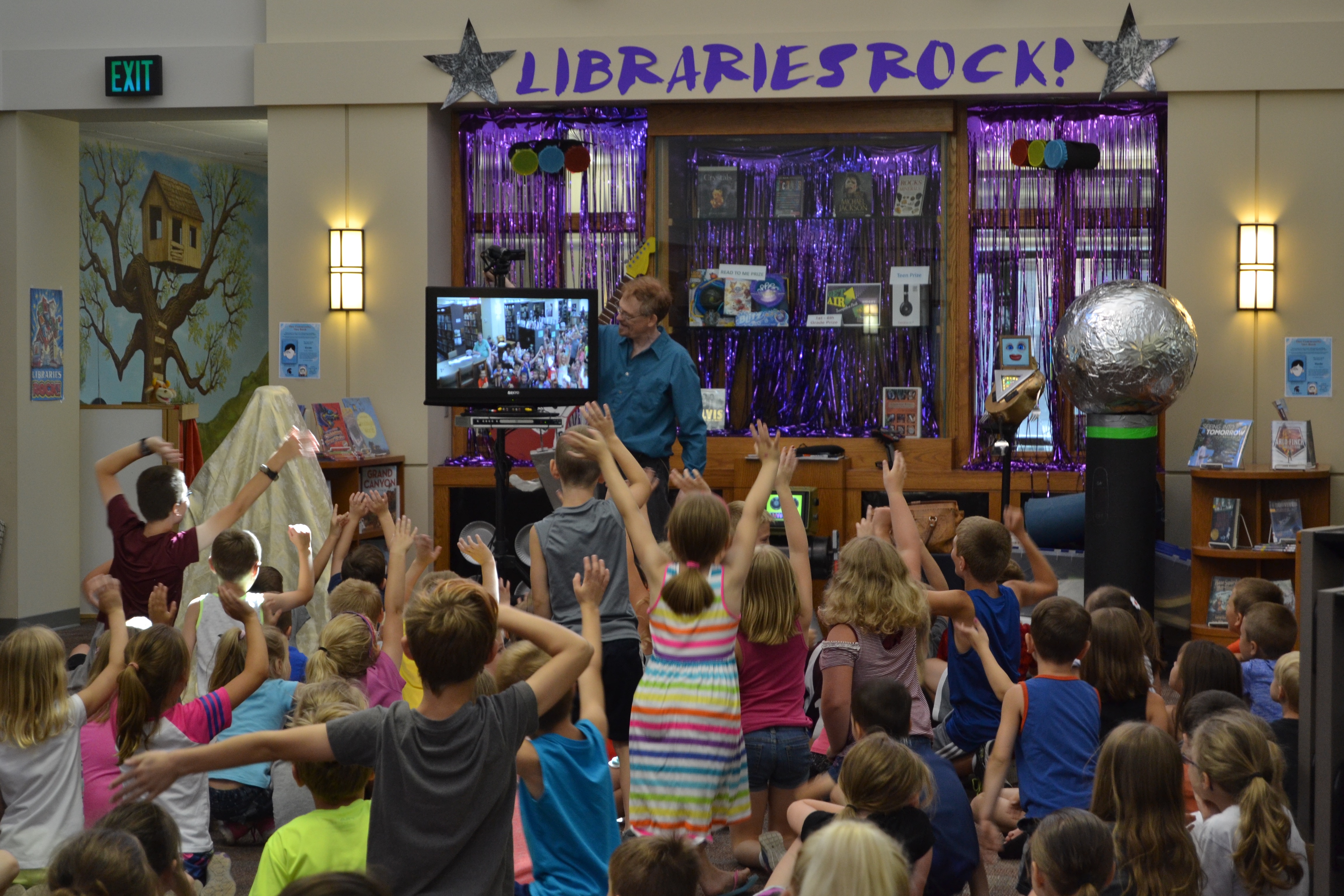Libraries Rock: Kling Memorial Library kicks off summer reading program ...
